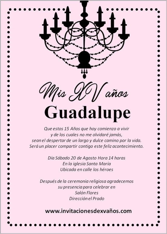 Las 20 Mejores Frases Para Invitaciones y Tarjetas De XV Años 2020
